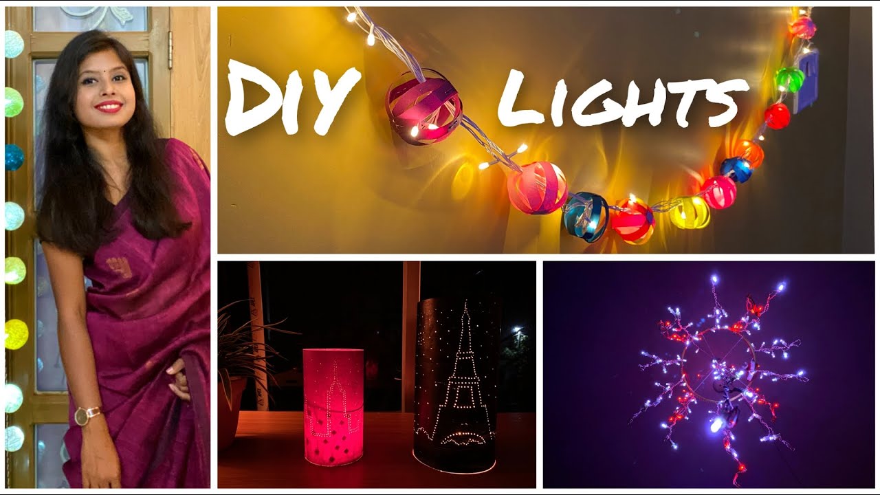 DIY Lights | DIY Diwali Light Ideas | DIY Diwali Home Decoration - YouTube
