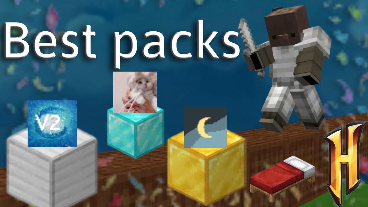 Best texture packs for bed wars (FPS boost) + KBM sounds :) - YouTube