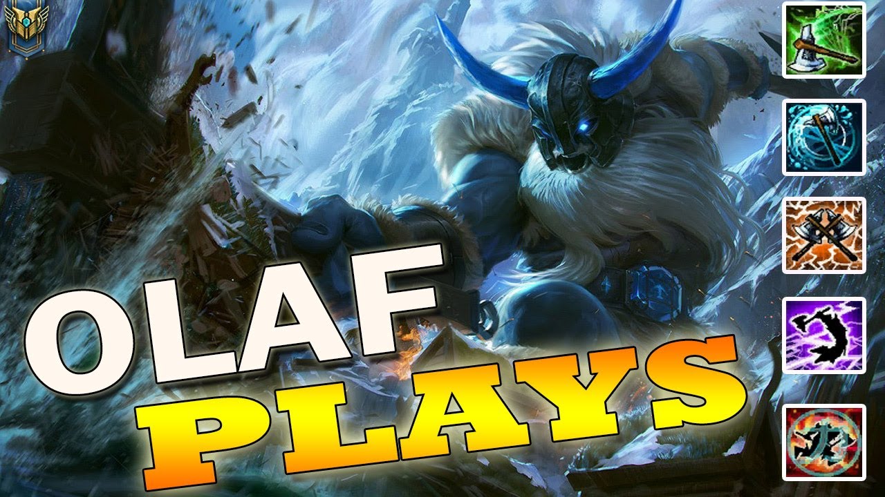 Las MEJORES Jugadas con OLAF | OLAF Montage - Best OLAF Plays | League ...