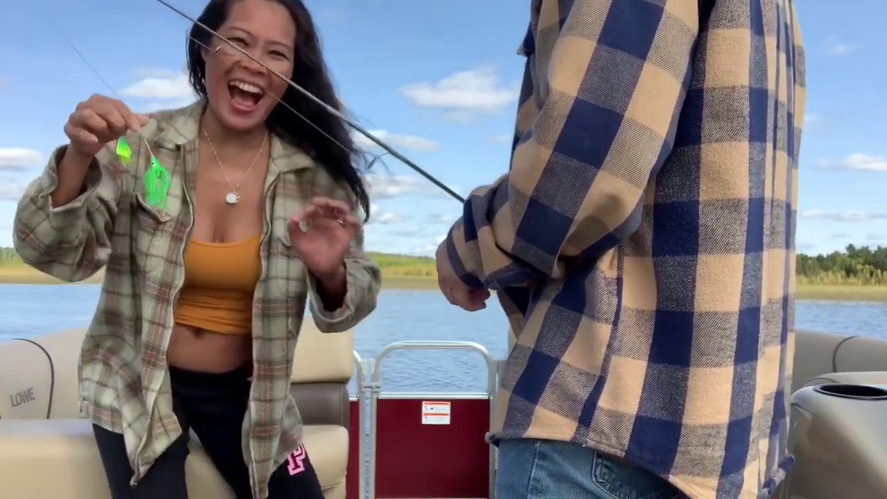 Fall Fishing At Fourth Crow Wing Lake - YouTube