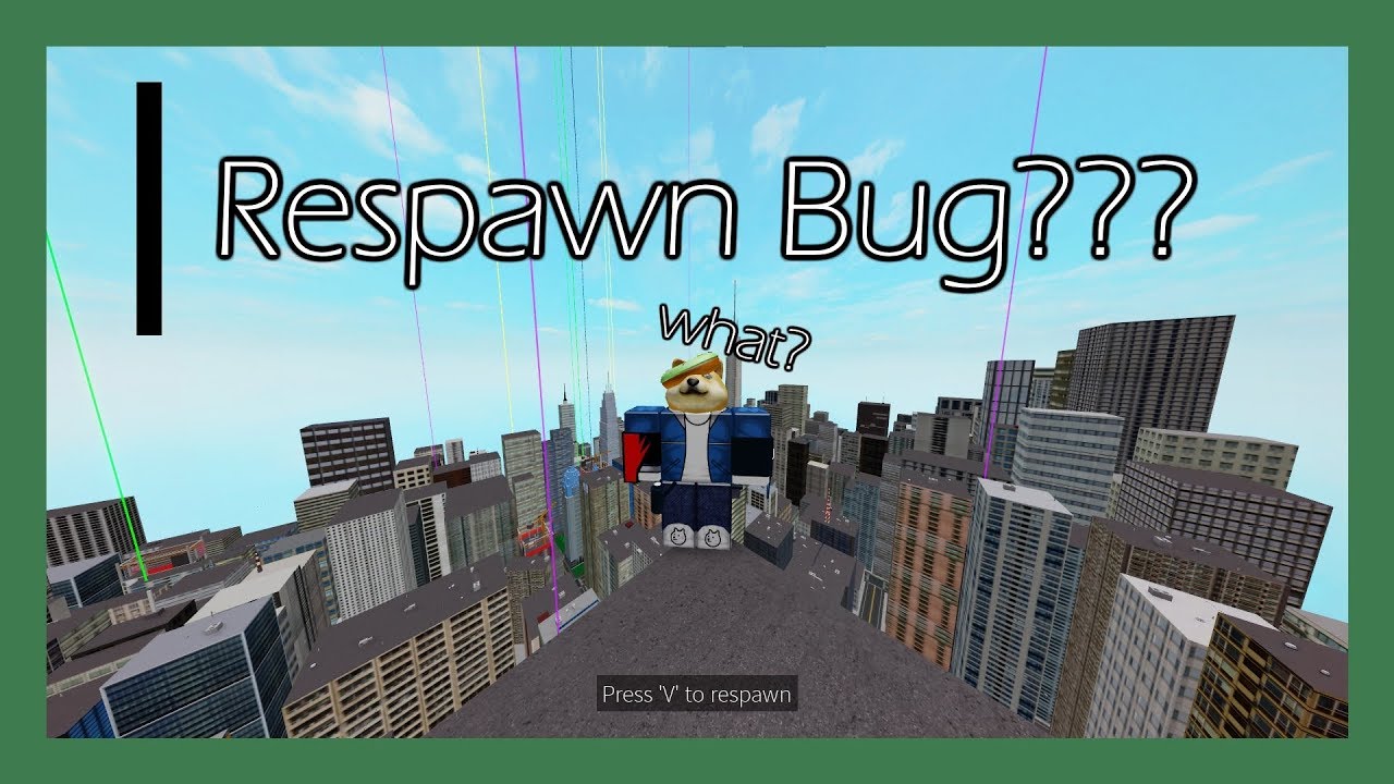 Roblox Parkour - Respawn Bug (hudzell pls patch) - YouTube