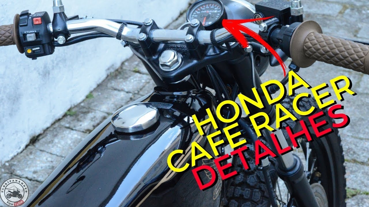HONDA 125 CAFE RACER CUSTOM EM DETALHES - YouTube