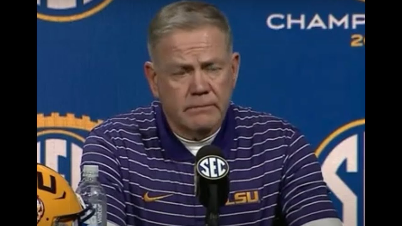 2022 SEC Championship Postgame Presser - Brian Kelly and players - YouTube