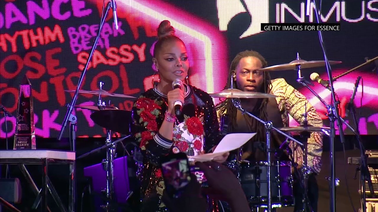 Janet Jackson surprises Missy Elliott with Essence honor - YouTube