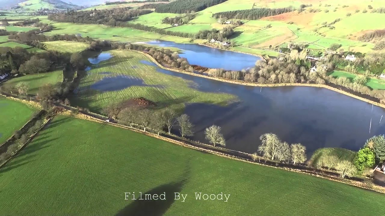 kirkland floods Near Moniaive - YouTube