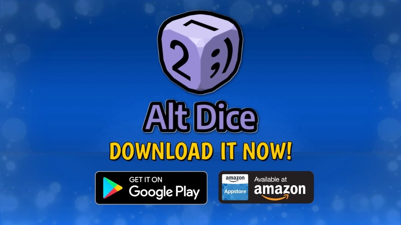 Dice Roller: Alt Dice - YouTube