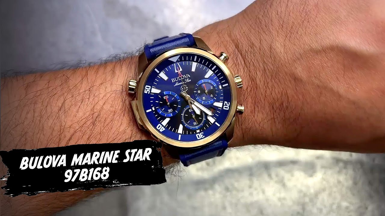 Bulova Marine Star 97B168 Review - YouTube