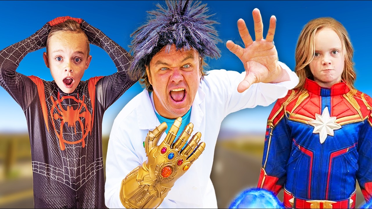 Dr. Bad Guy VS Superheroes! | Fun Squad - YouTube