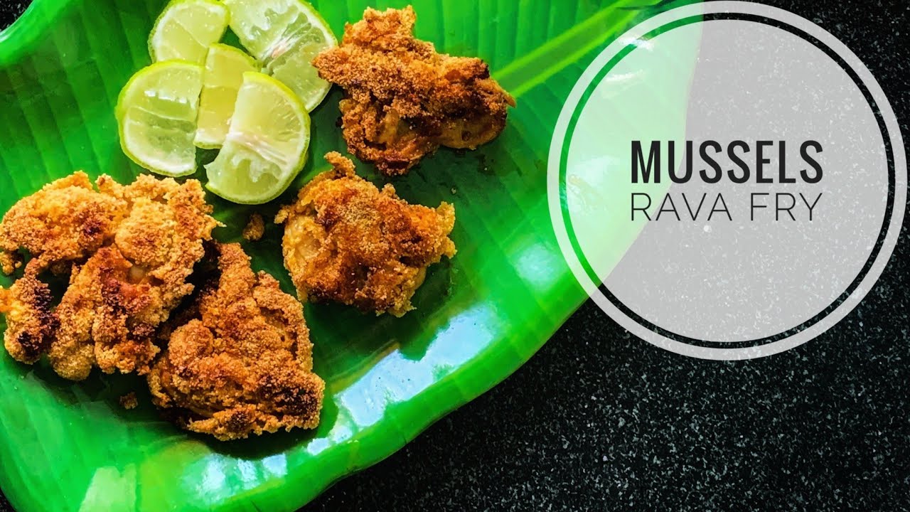 Tasty Goan Mussels Rava Fry | The Goan Kitchen - YouTube