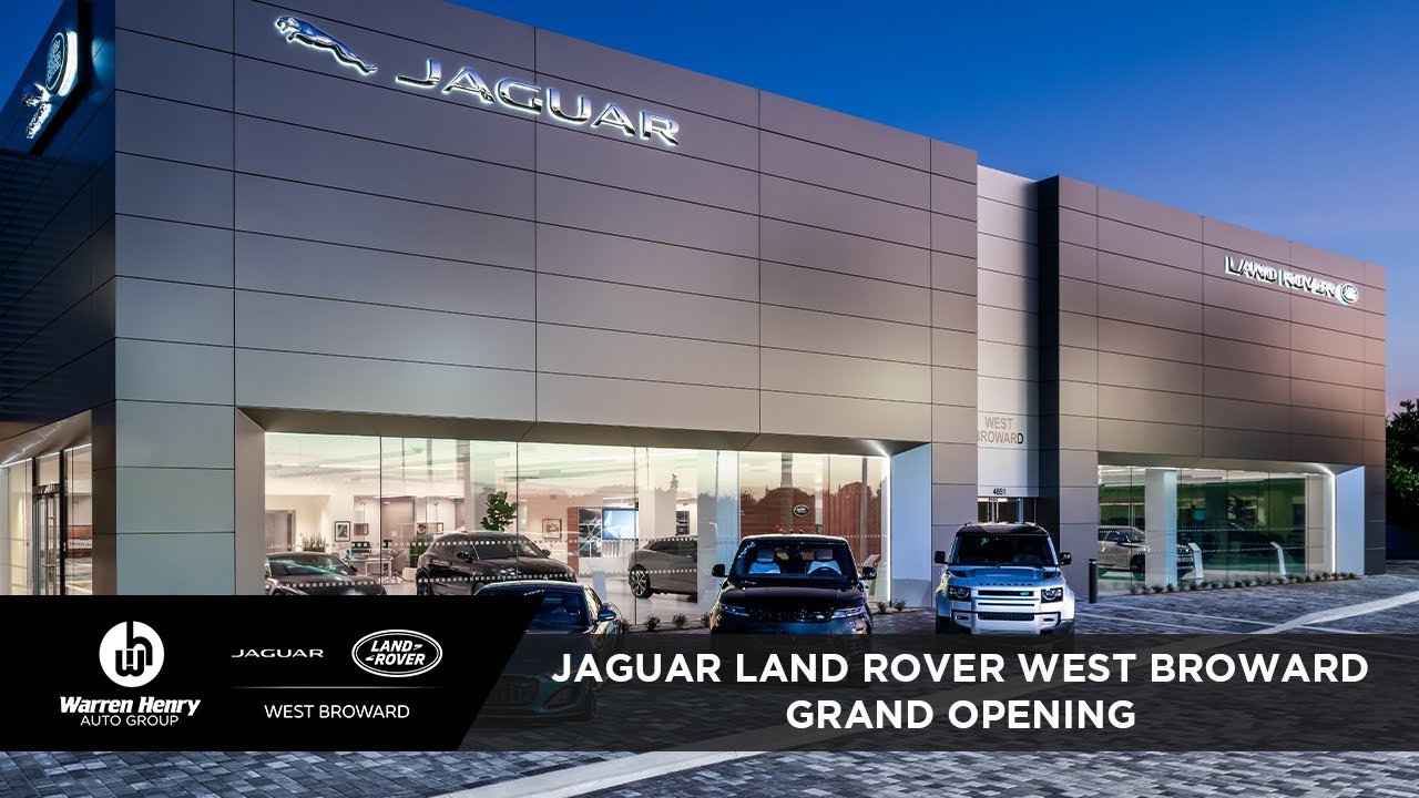 Jaguar Land Rover West Broward - Grand Opening - YouTube