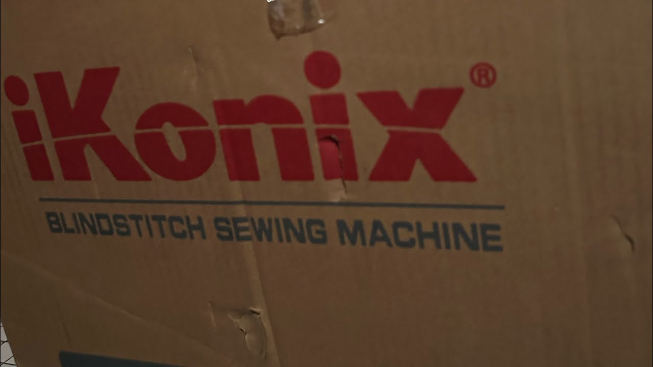 Ikonix KS-500 Blind Stitch Machine from Ricoma - YouTube