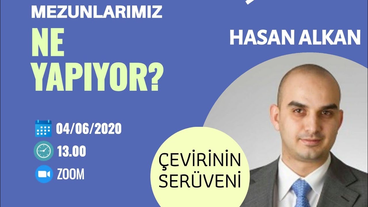 Hasan Alkan 'Çevirinin Serüveni' - YouTube