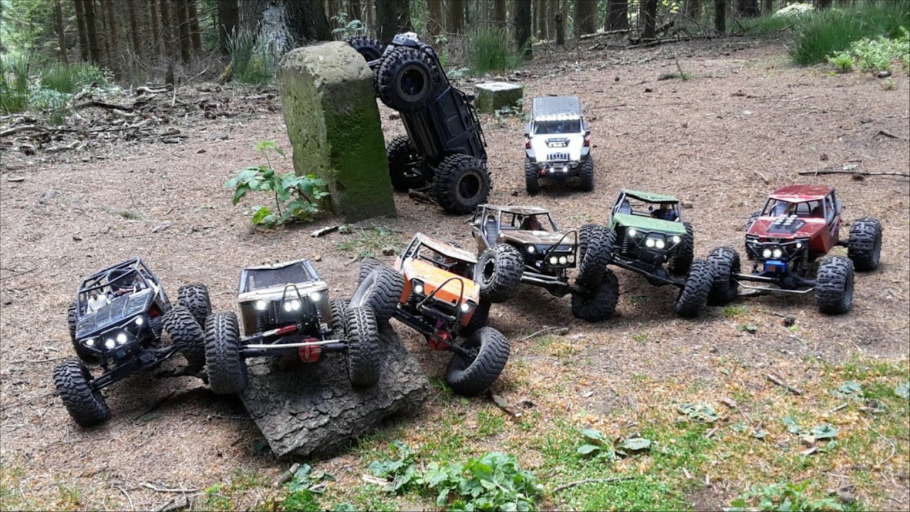 4x4 Offroad Axial Wraith Wrockers - Bielefeld - YouTube