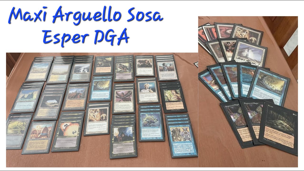 Premodern R2G2 - Esper DGA (Max Arguello Sosa) vs UR Dreadnought (Seba Minari) - Magic Lair 15 ...