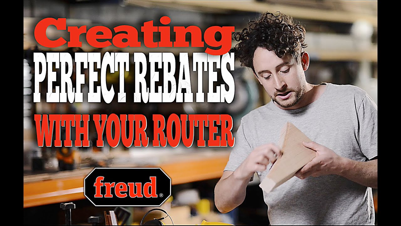 Rebating with your Router feat. Freud Rebate Set with Patrick from ...