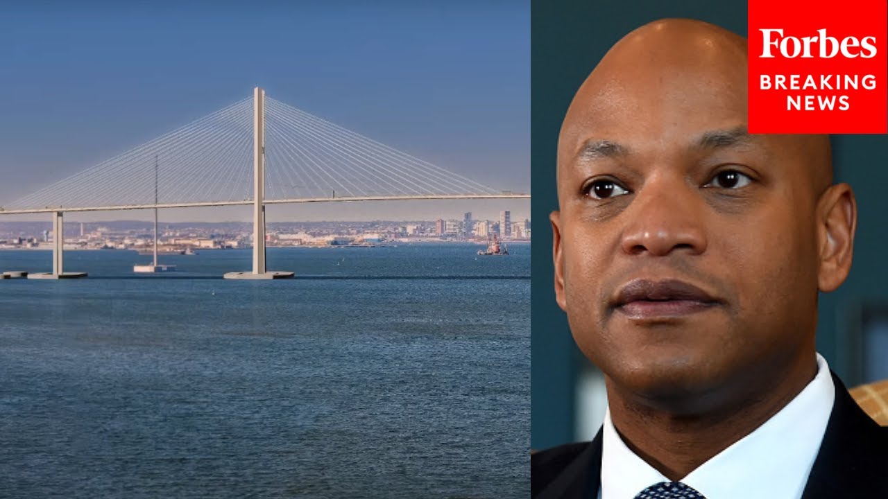 Maryland Gov. Wes Moore Leads Press Briefing On Francis Scott Key ...