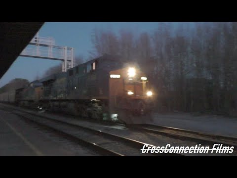Loaded SB Coal Train CSXT C483-29 Slams Selma NC Diamond! W/2 Gevos - YouTube