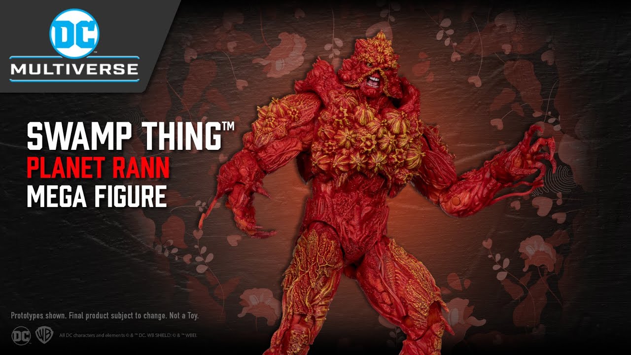 NEW DC Multiverse™ Swampthing™ (Planet Rann) Mega Figure | Action ...