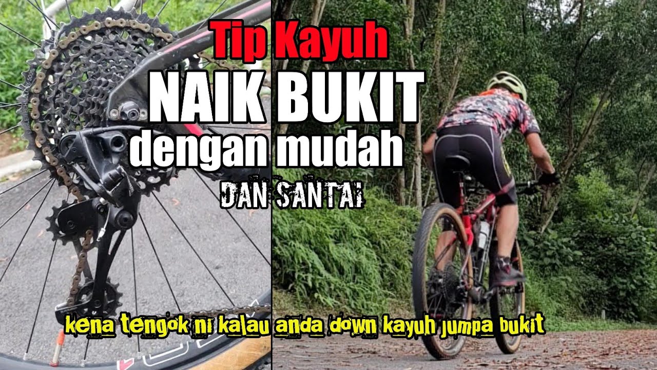 Tutorial‼️ Kayuh Basikal Naik Bukit #cycling #mtb - YouTube