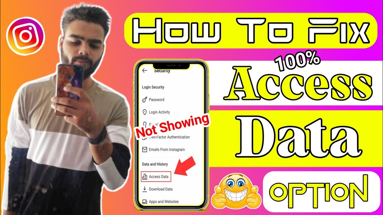 Instagram Access Data Option Not Showing Problem | How To Enable ...
