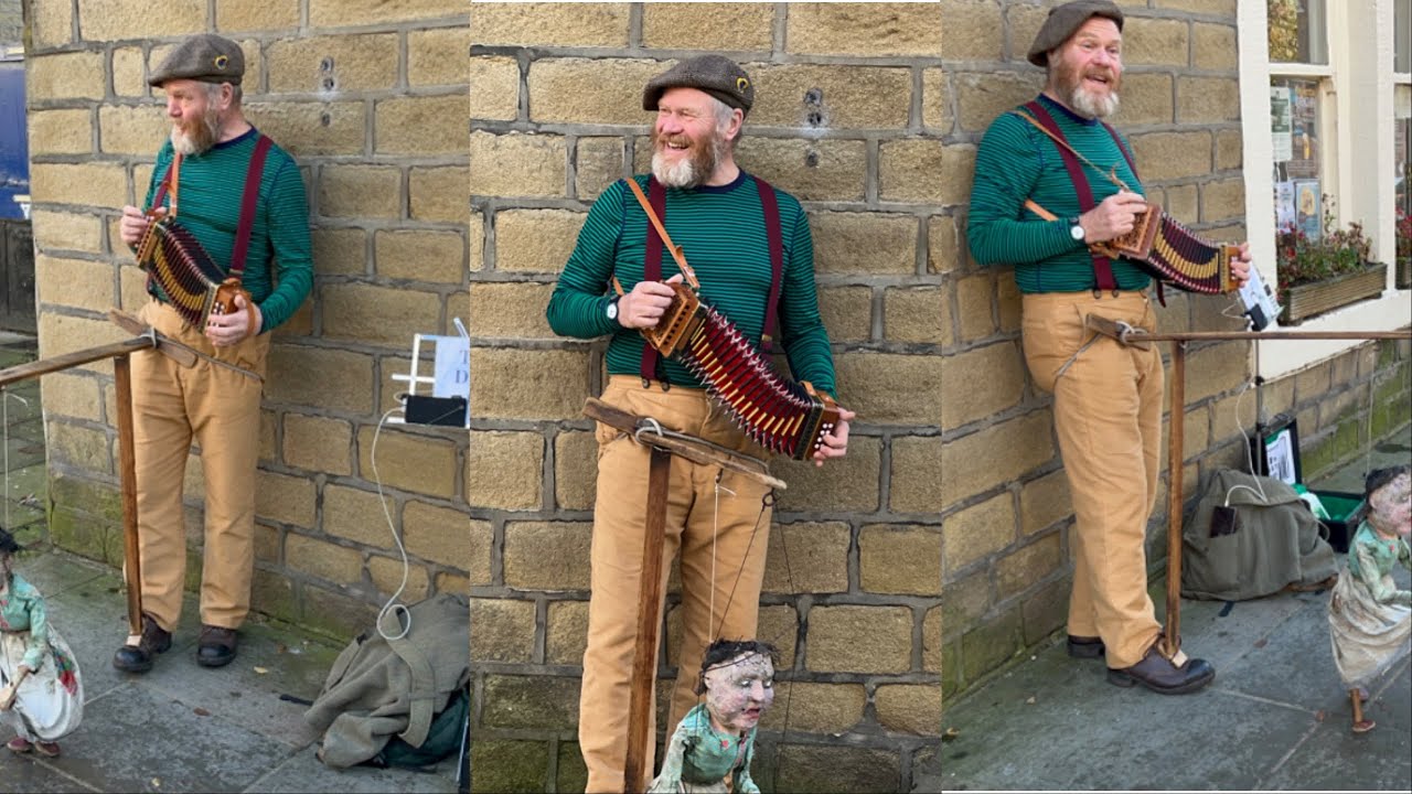 Amazing Puppeteer Busker Live Performance Compilation | Hebden Bridge ...