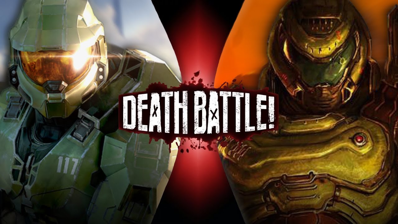 Fan made death battle trailer:master chief vs doomguy(halo vs doom ...