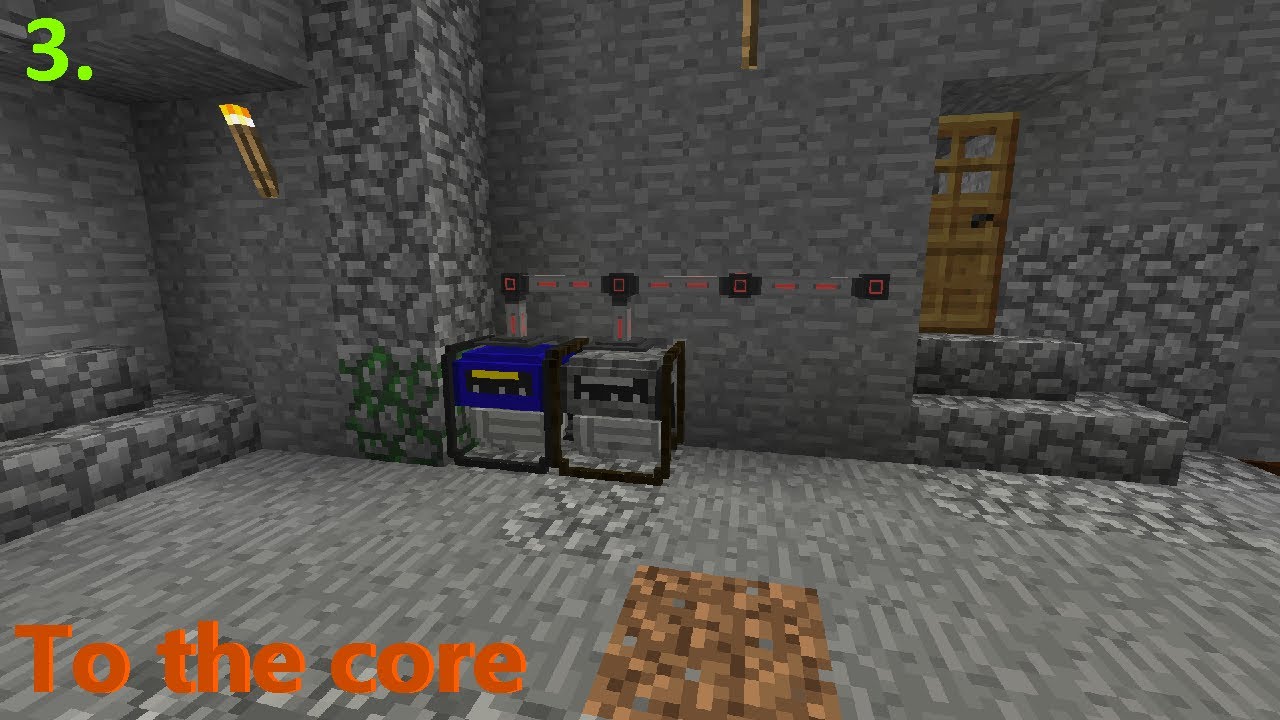 Minecraft journey to the core Ep:3 (Power) - YouTube