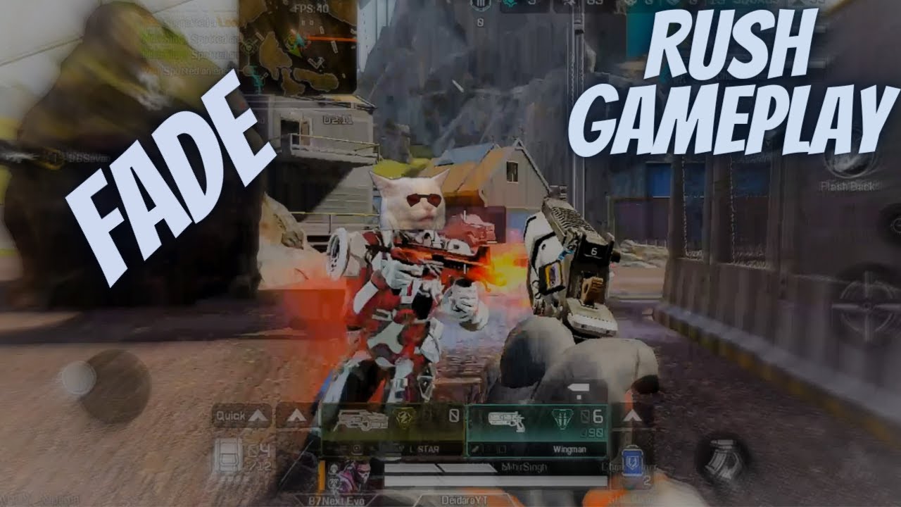 Apex legends mobile: Aggressive Gameplay With Fade Rank Match (30Fps ...
