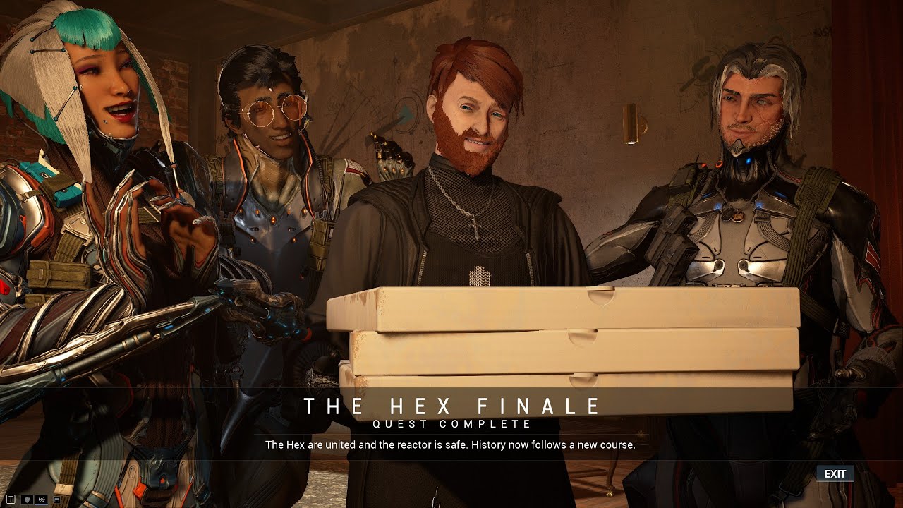 Warframe Quest THE HEX Finale - YouTube