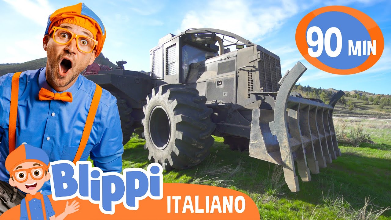 Blippi esplora un trattore nel ranch! | Blippi | Moonbug Kids - Cartoni ...