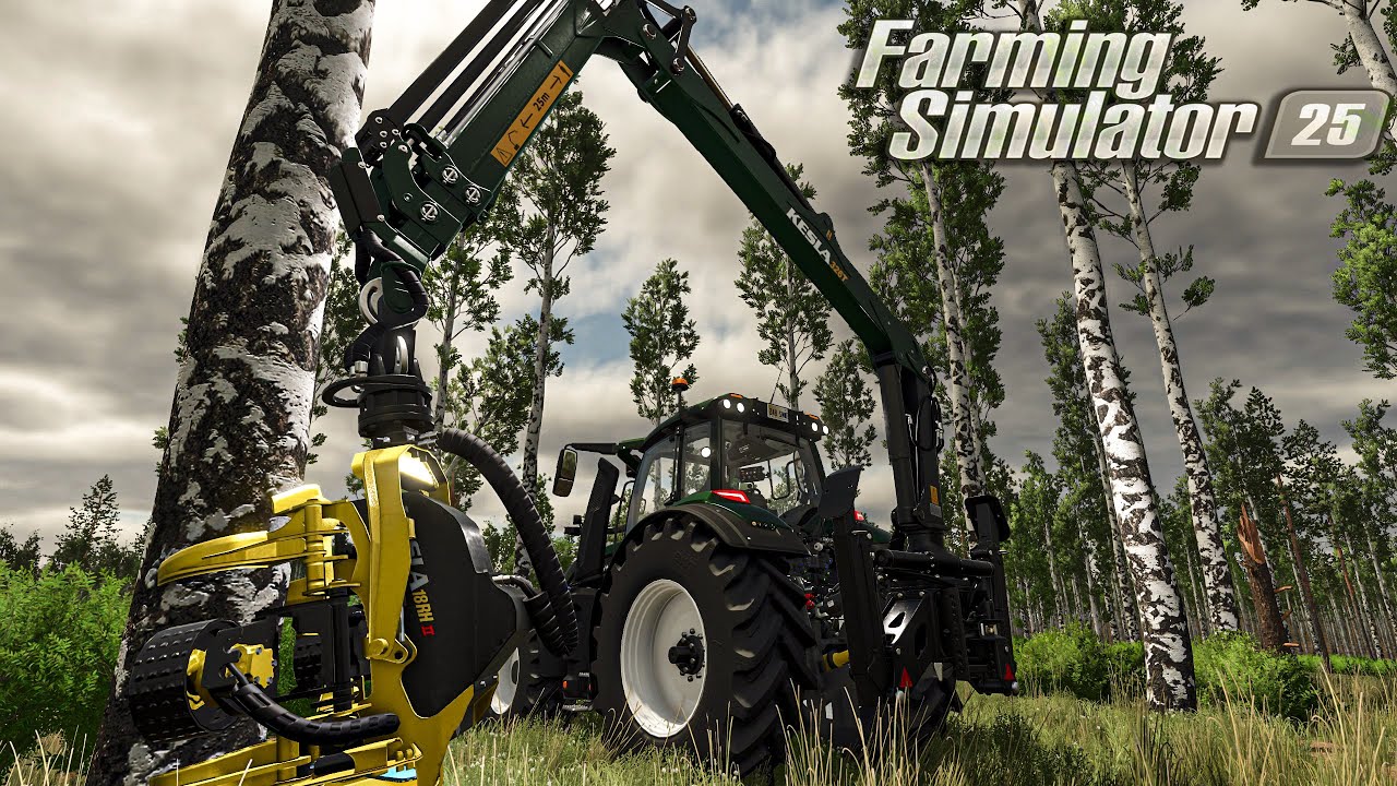 Valtra Q & Kesla 18RH Harvester Test – Power & Precision in Action ...
