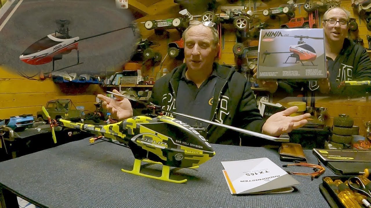 Learning to Fly an Rc Helicopter, SAB Goblin Fireball needs setup ...