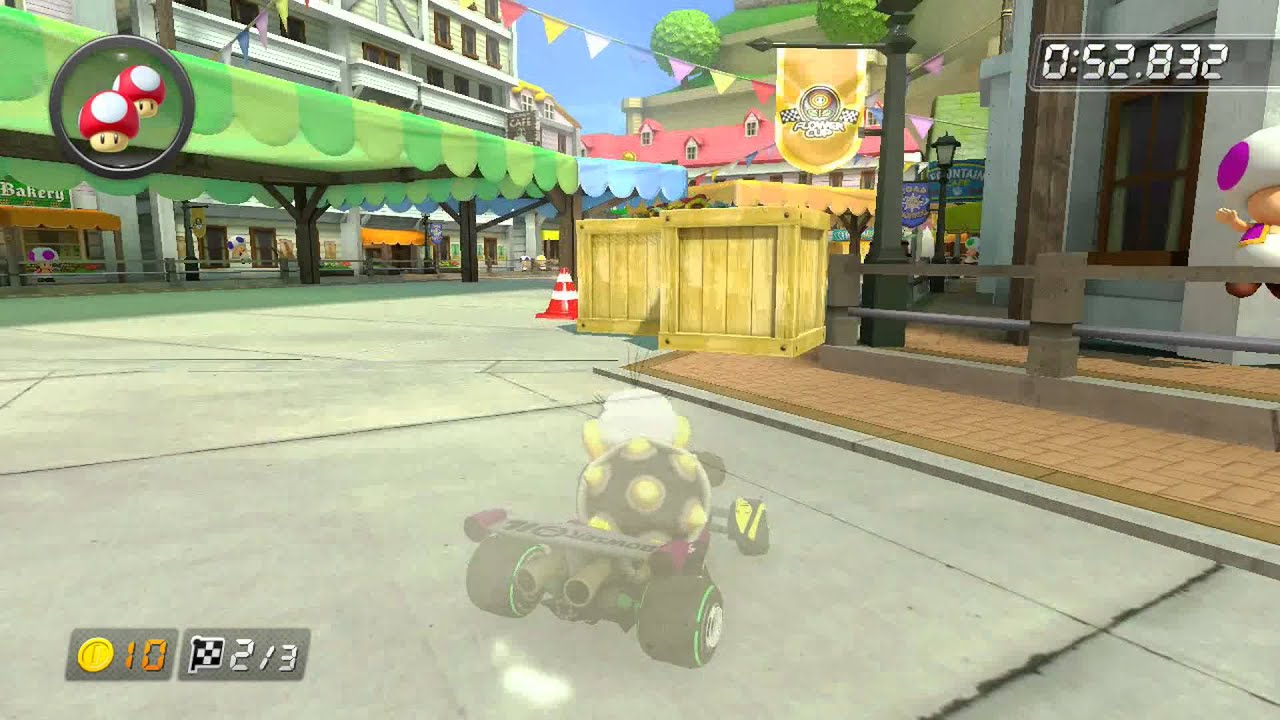 Toad Harbor - 2:07.172 - 7 (Mario Kart 8 World Record) - YouTube
