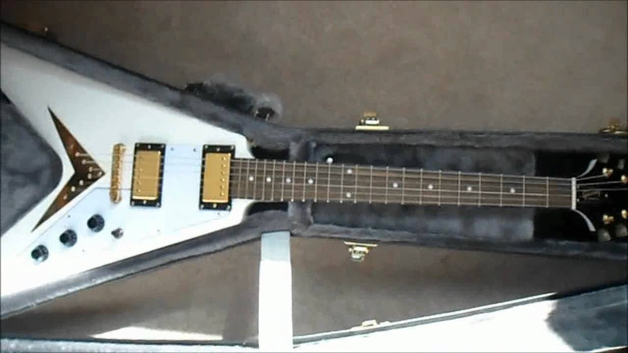 Epiphone 1958 Flying V Alpine White - Gear Update (Bonamassa V) - YouTube