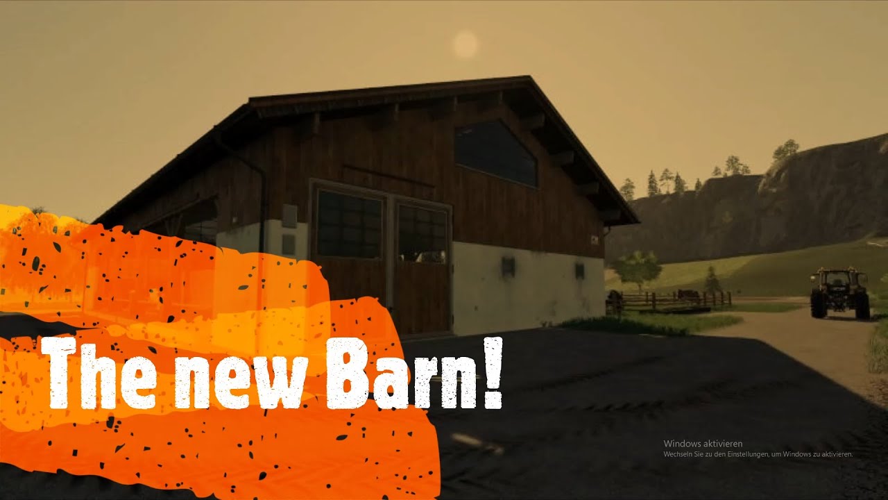 The new BARN #Farming Simulator - YouTube