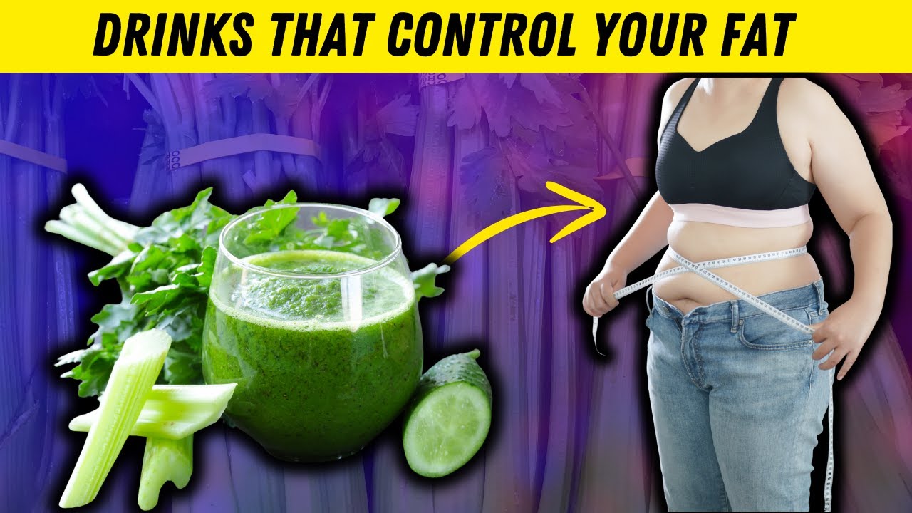 Best Drinks that can control fat in your body - YouTube