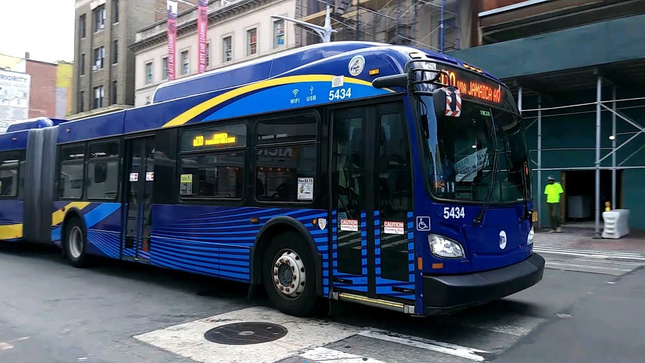 MTA Bus: 2016 New Flyer XD60 Xcelsior Artic 5434 Q110 Bus@Jamaica ...
