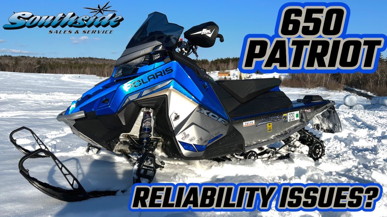 POLARIS 650 PATRIOT REVIEW | PERFORMANCE AND RELIABILITY OVERVIEW. PLUG ...