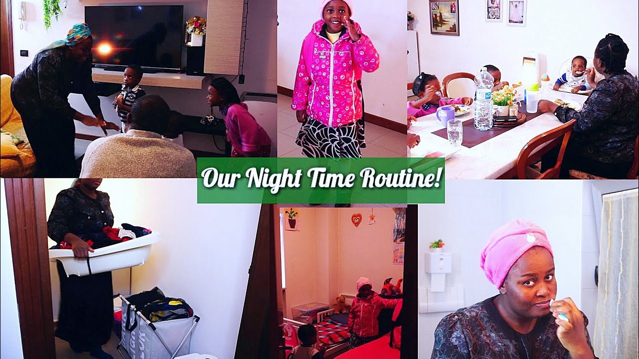 Christain family Nigerian home typical night time routine! Fun ...