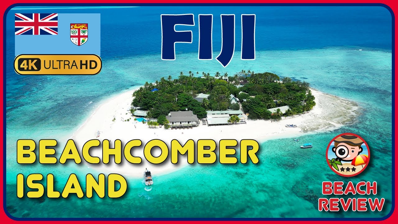 Beachcomber Island Mamanuca Islands Fiji 🇫🇯 (Very cool island!) 4k ...
