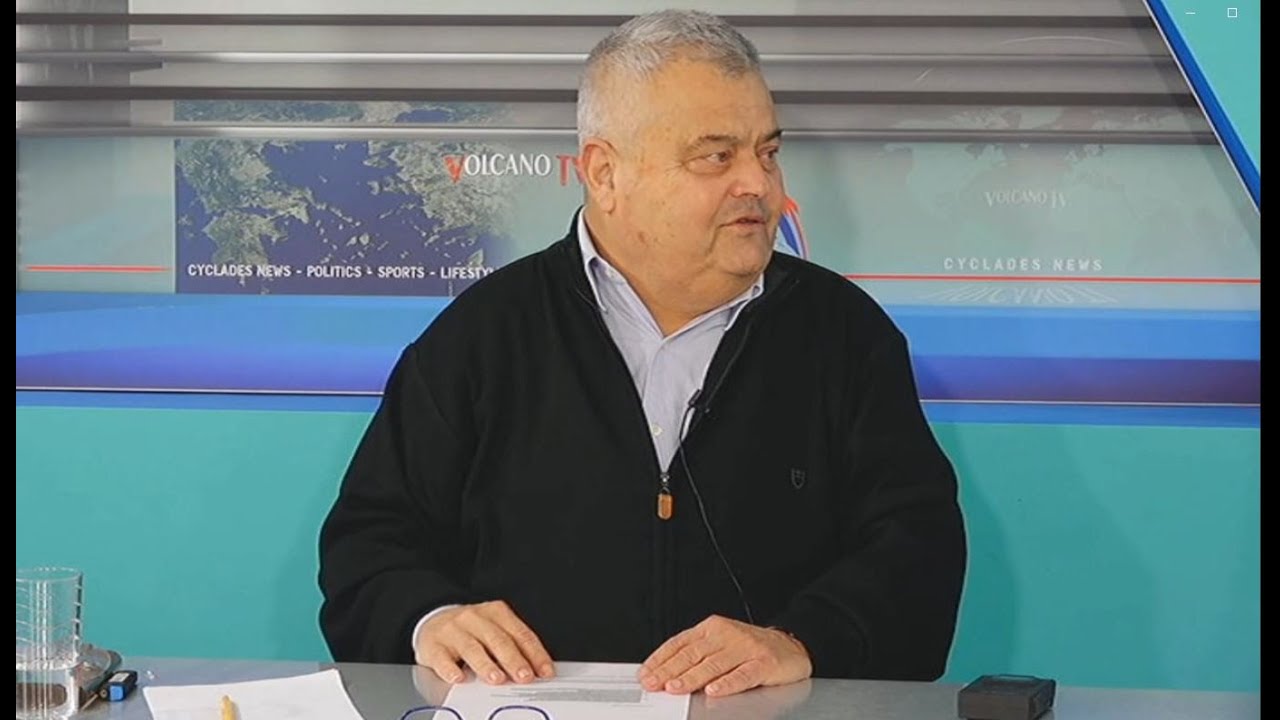 O ΜΑΝΩΛΗΣ ΛΕΙΒΑΔΑΡΟΣ ΣΤΟ VOLCANO TV - YouTube