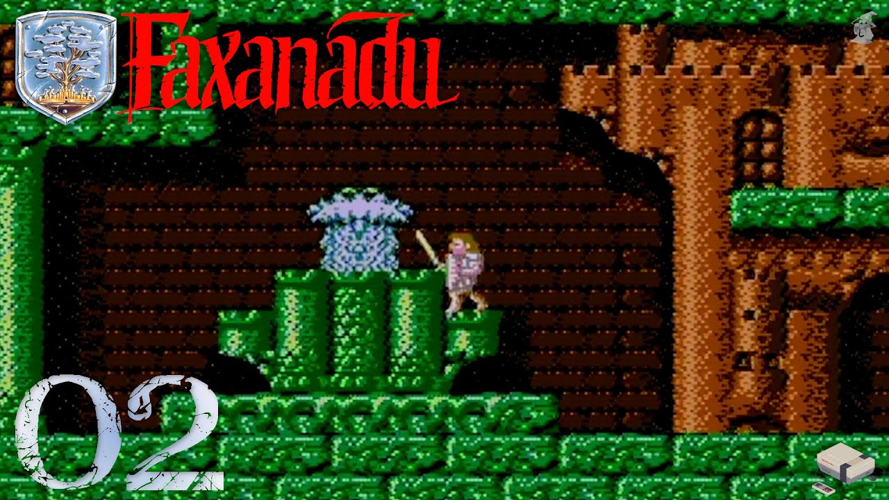 FAXANADU #02: Eingecremt im Nebel | NES | Walkthrough | Deutsch - YouTube