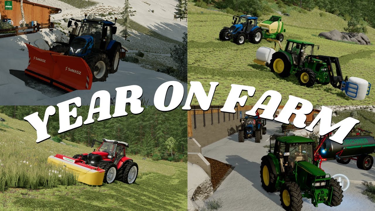 Year on farm [FS22] - YouTube