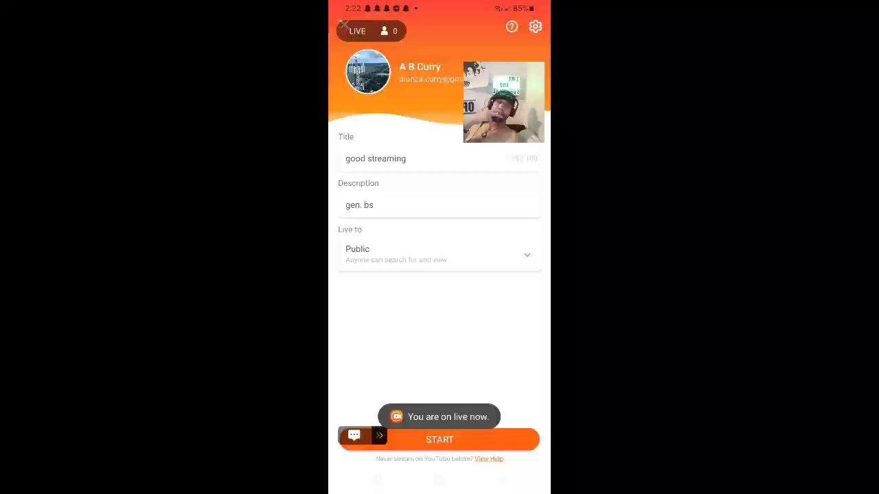 My live stream with XRecorder - YouTube