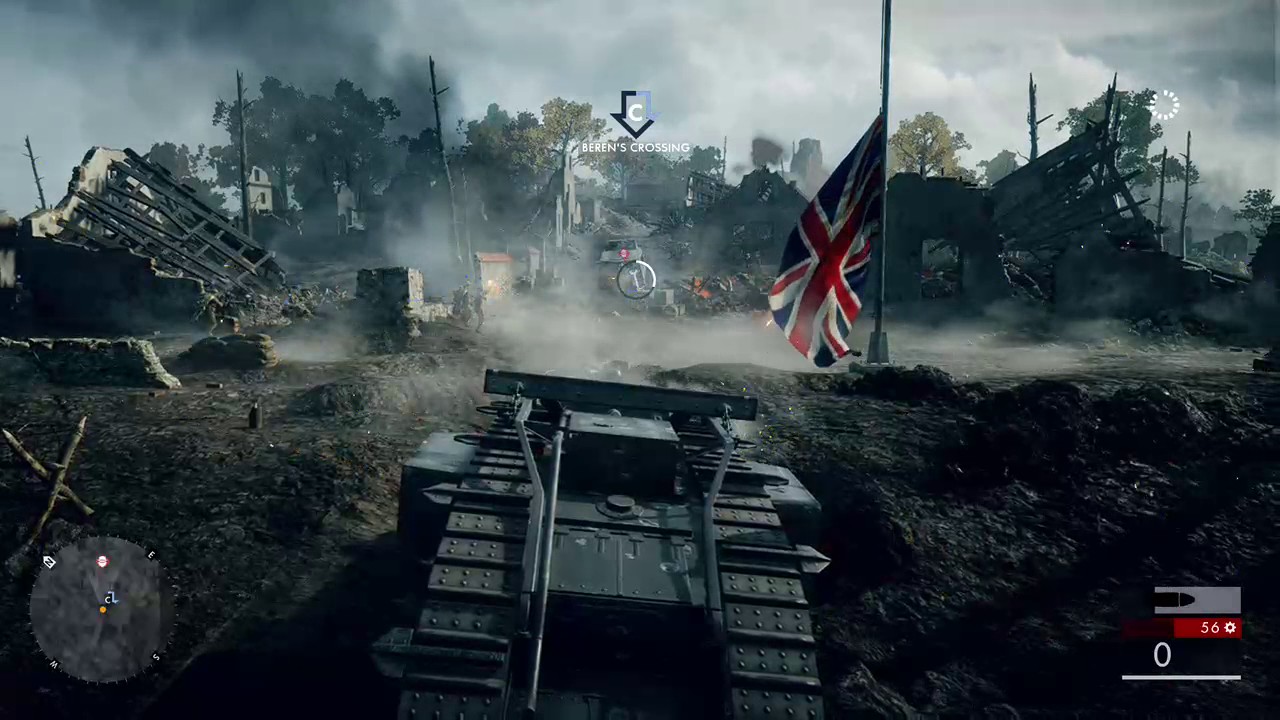 Battlefield 1 campaign part 1 on hard - YouTube