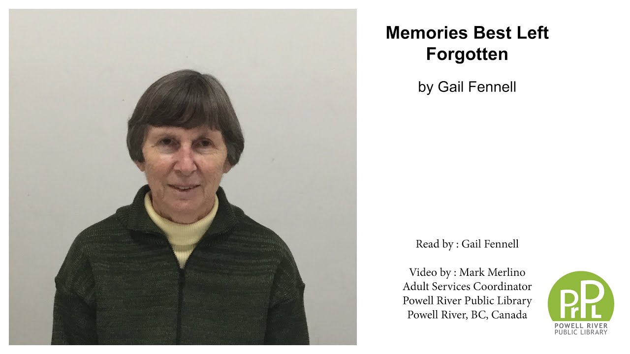 Memories Best Left Forgotten by Gail Fennell - YouTube