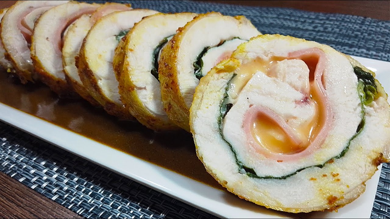 PECHUGAS RELLENAS sin horno! receta fácil de la COMIDA COLOMBIANA ...
