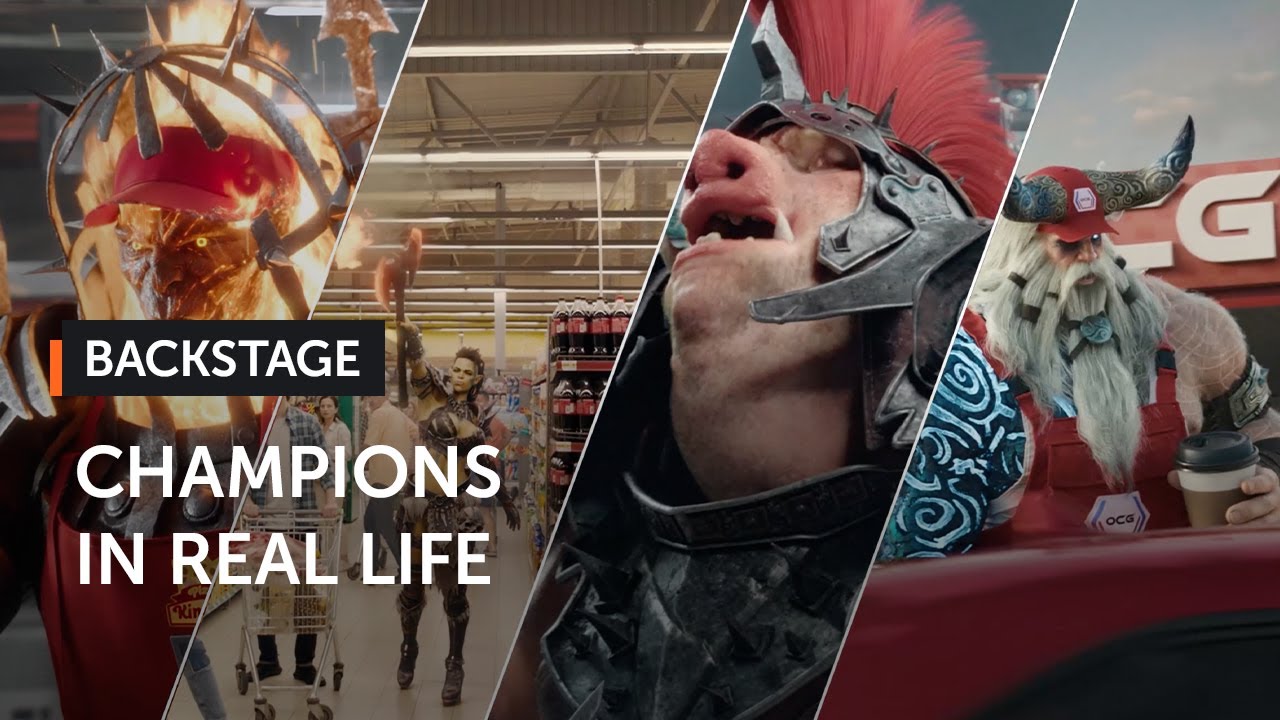 Champions in Real Life | Backstage - YouTube