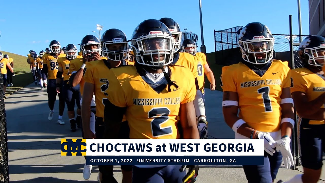 MC Football Highlights: Choctaws at West Georgia - YouTube