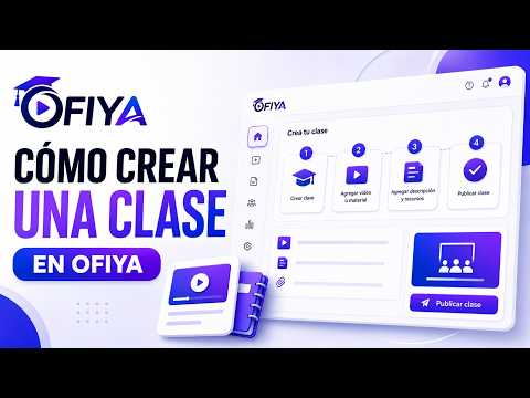 OFIYA - COMO CREAR UNA CLASE